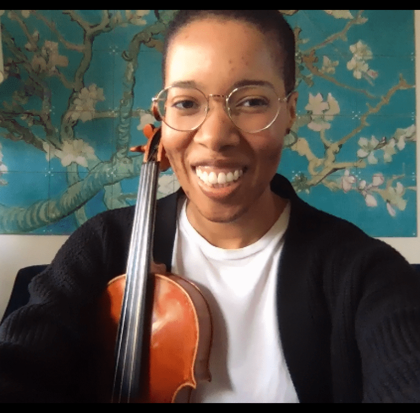Premiere of “Ribbon” for Solo Violin – Angela Morris